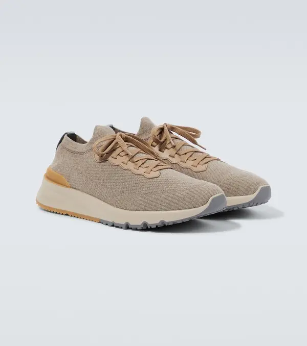 Brunello Cucinelli Knit Sneakers