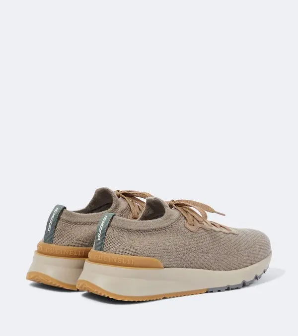 Brunello Cucinelli Knit Sneakers