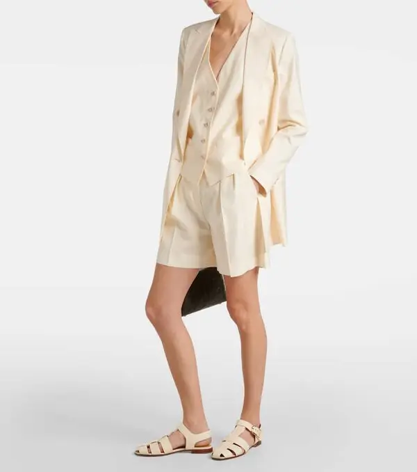 Max Mara Zuai Virgin Wool Vest - White