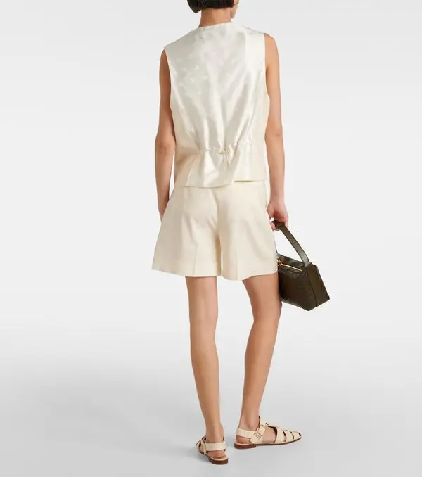 Max Mara Zuai Virgin Wool Vest - White