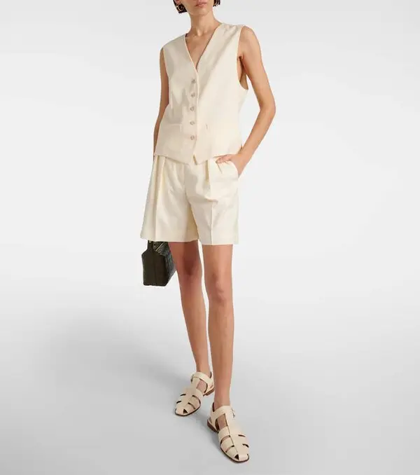 Max Mara Zuai Virgin Wool Vest - White