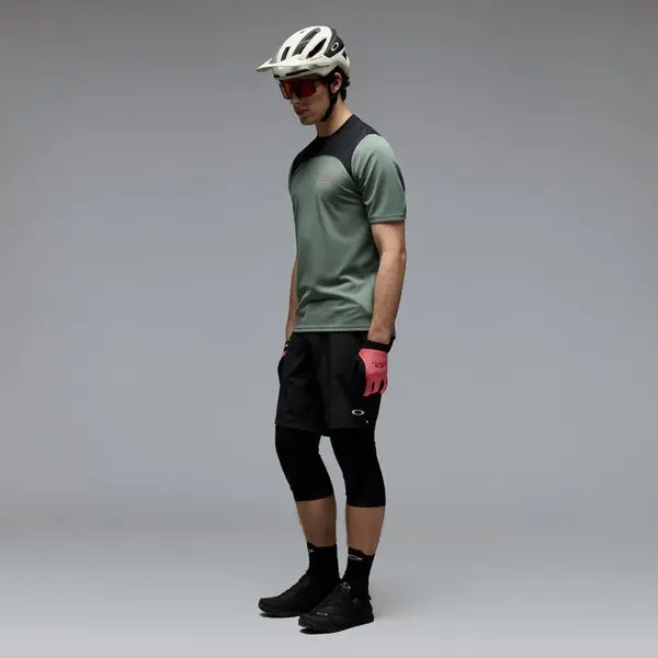 Oakley Free Ride Short Sleeve Jersey - Green