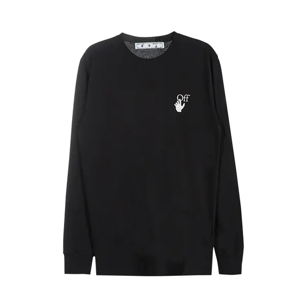 Off-White Caravaggio Lute Long-sleeve Tee /multi - Black