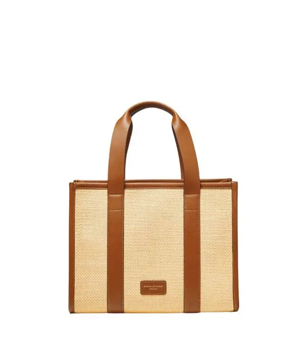 ASPINAL OF LONDON Henley Raffia Tote