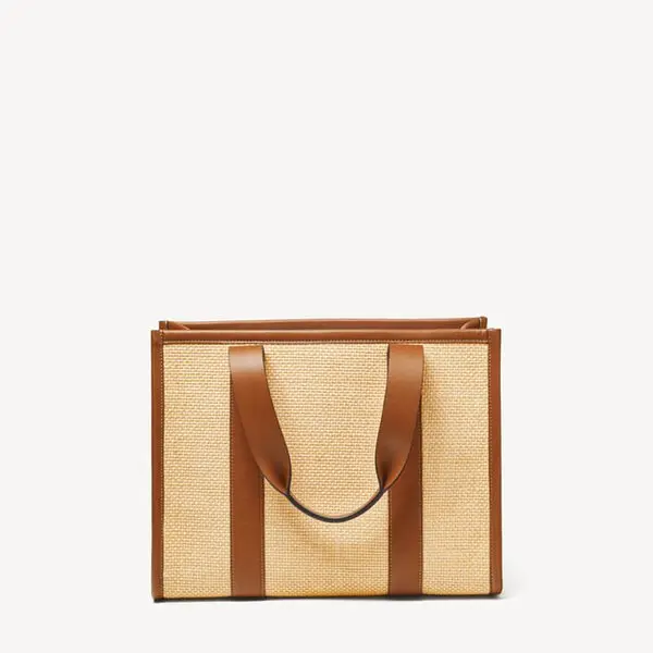 ASPINAL OF LONDON Henley Raffia Tote