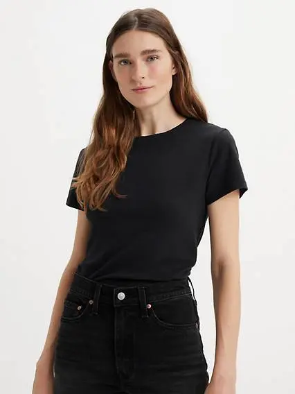 LEVI'S Essential Short Sleeve T-shirt - Black