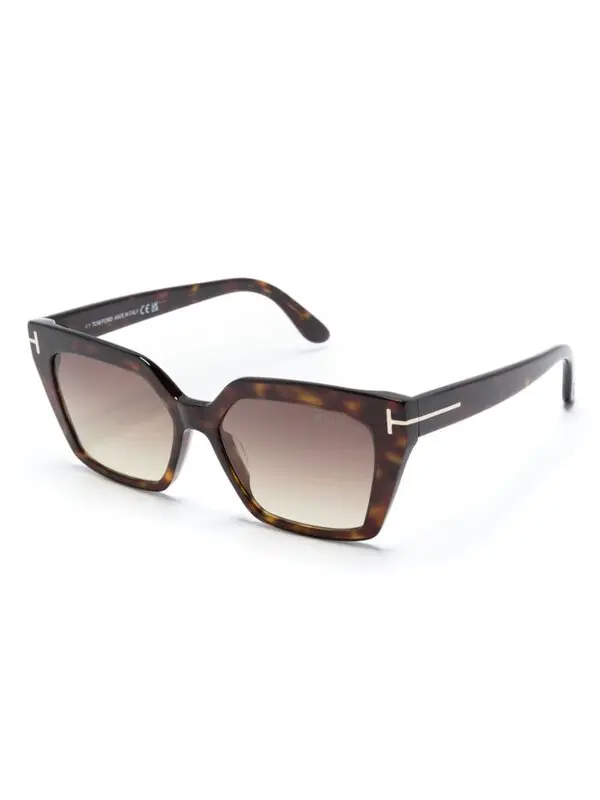 TOM FORD Winona Rectangle-frame Sunglasses
