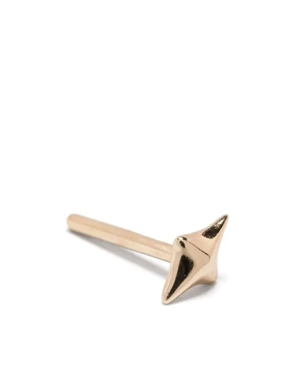 MARIA BLACK 14kt White Misty Glanze 5 Piercing Stud