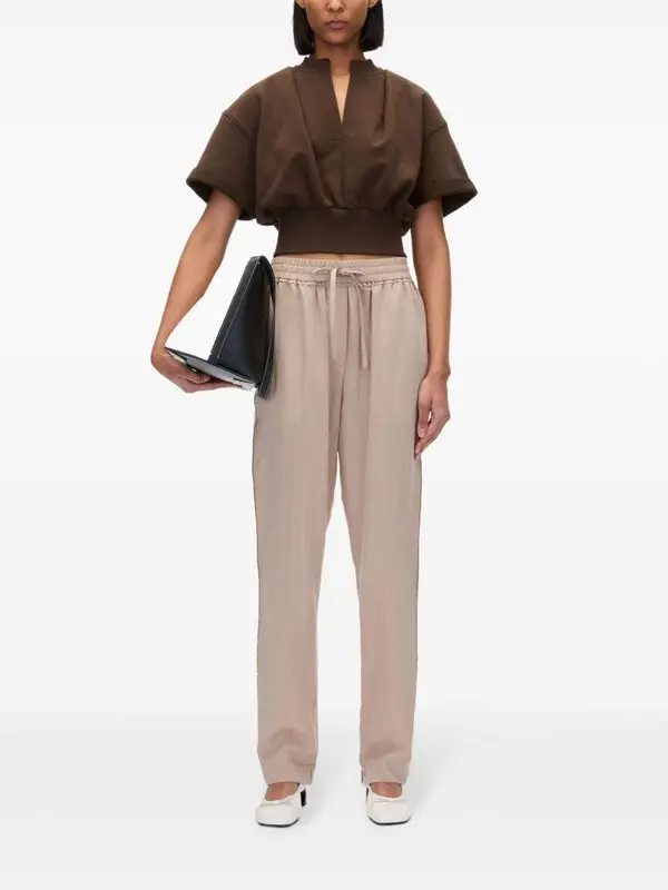 3.1 Phillip Lim V-neck T-shirt - Brown