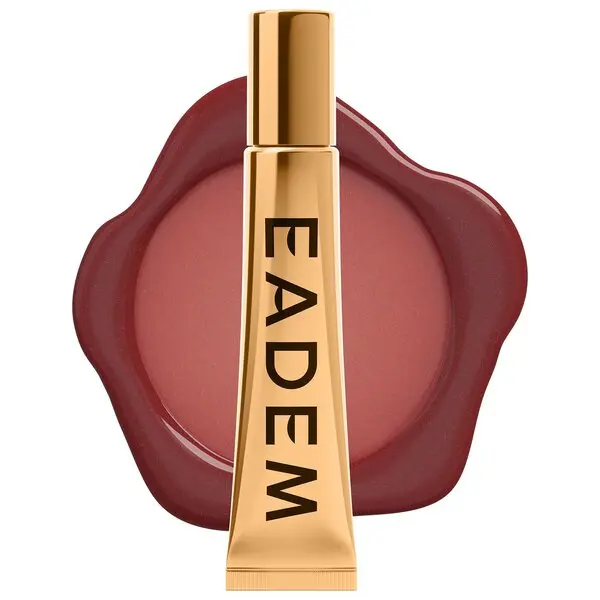 EADEM Le Chouchou Exfoliating + Softening Peptide Lip Balm - Pain Au Chocolat - Caramelized Brown With Shimmery Pink
