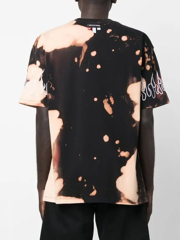 VISION OF SUPER Tie-dye Cotton T-shirt