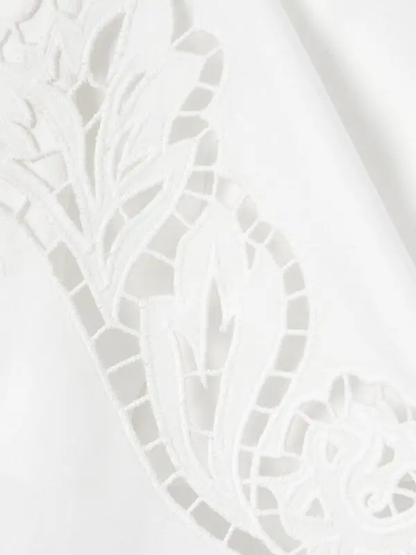 Versace Broderie Anglaise Cotton Shorts