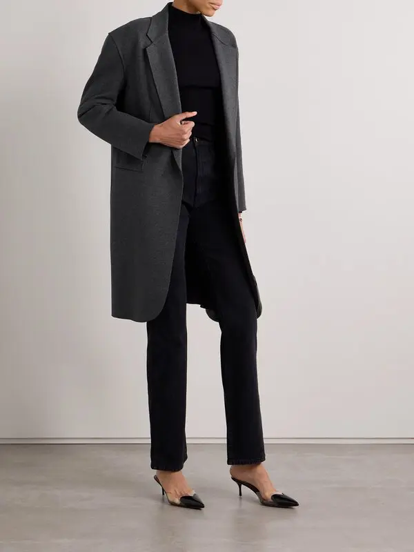 Norma Kamali Oversized Longline Blazer