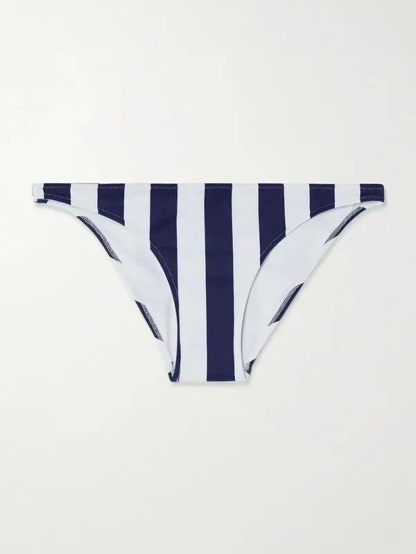 Melissa Odabash Ponza Striped Bikini Briefs - Blue