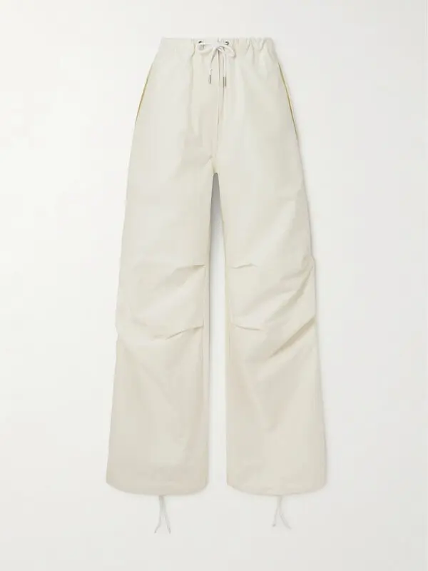 Acne Studios Cotton-blend Wide-leg Pants