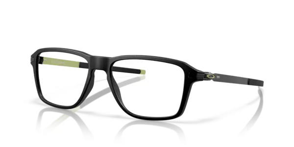 Oakley Wheel House Square Frame Eyeglasses - Black
