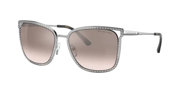 Michael Kors Sunglasses - Brown Silver Flash