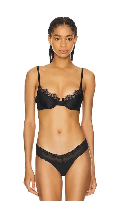 KAT THE LABEL Sorrento Underwire Bra - Black