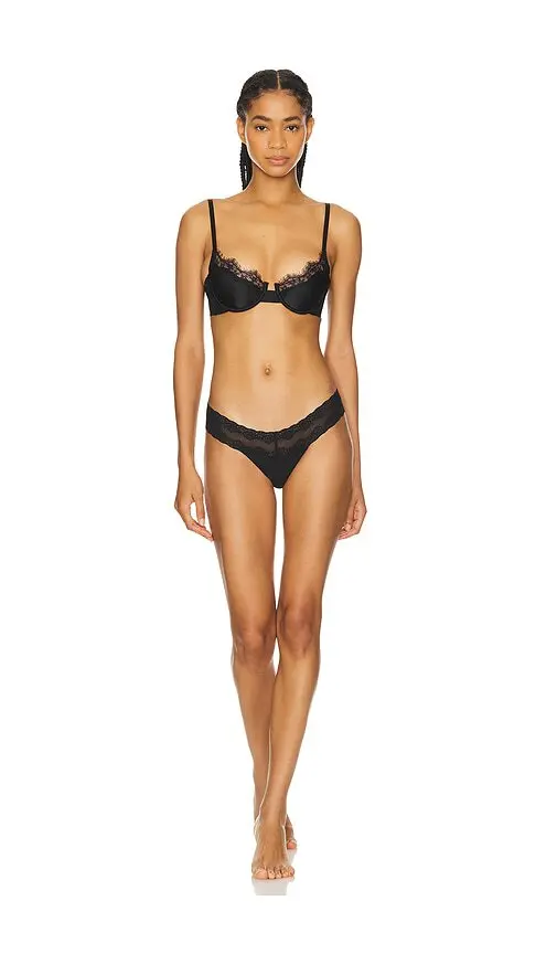 KAT THE LABEL Sorrento Underwire Bra - Black