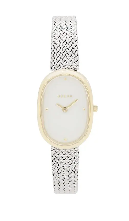 BREDA Jane Tethered Watch - Silver & Gold