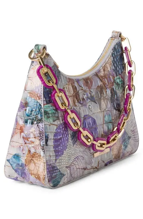 Brahmin Esme Embossed Leather Shoulder Bag