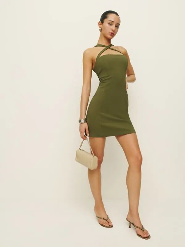 white knit maternity dress The Paris Maternity A-Line Midi Sweater Dress – Ingrid & Isabel main image 1