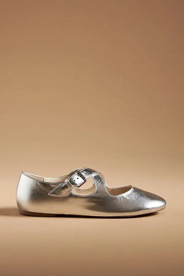 Maeve Crisscross Mary Jane Flats