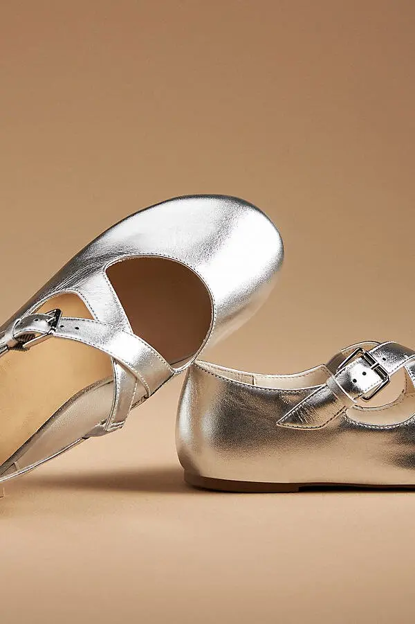 Maeve Crisscross Mary Jane Flats