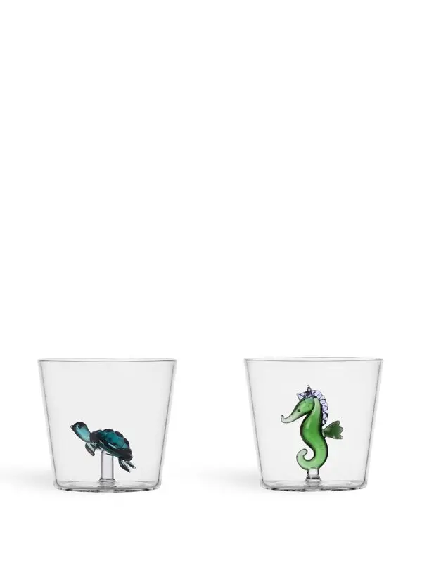 ICHENDORF MILANO Marine Garden Assorted Tumblers - White