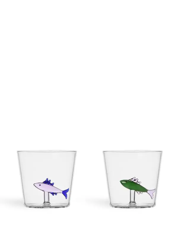 ICHENDORF MILANO Marine Garden Assorted Tumblers - White