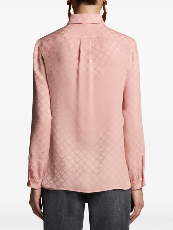 Etro Patterned Silk-jacquard Shirt