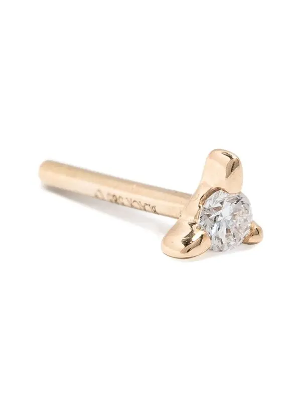 MARIA BLACK 14kt Yellow Diamond Single Earring - Gold
