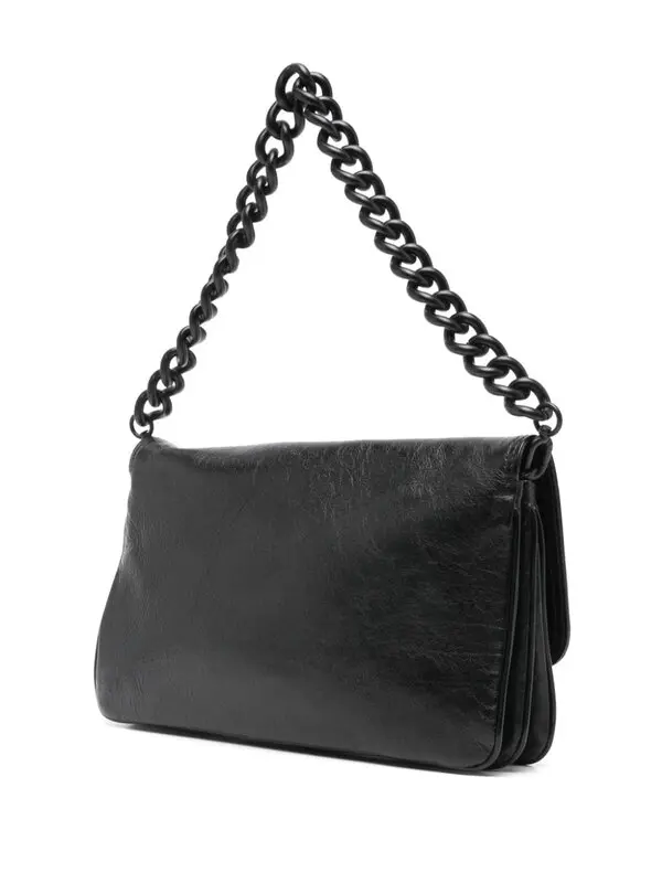 Balenciaga Medium Bb Leather Shoulder Bag