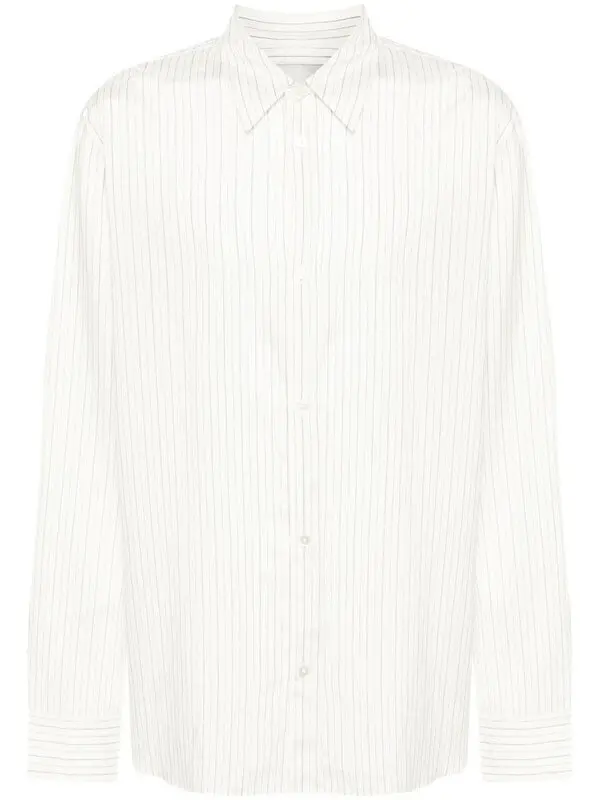 Studio Nicholson Striped Silk Shirt