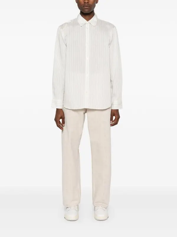 Studio Nicholson Striped Silk Shirt