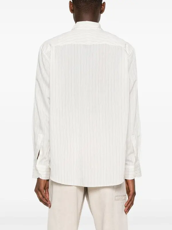 Studio Nicholson Striped Silk Shirt
