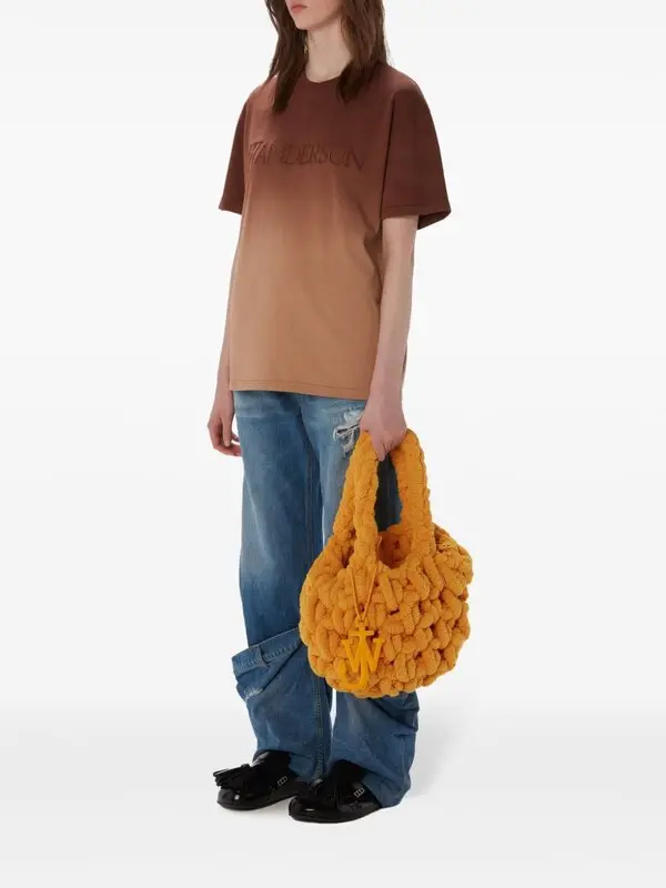 JW Anderson Ombré-effect Cotton T-shirt