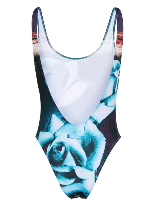 JEAN PAUL GAULTIER Graphic-print Swimsuit