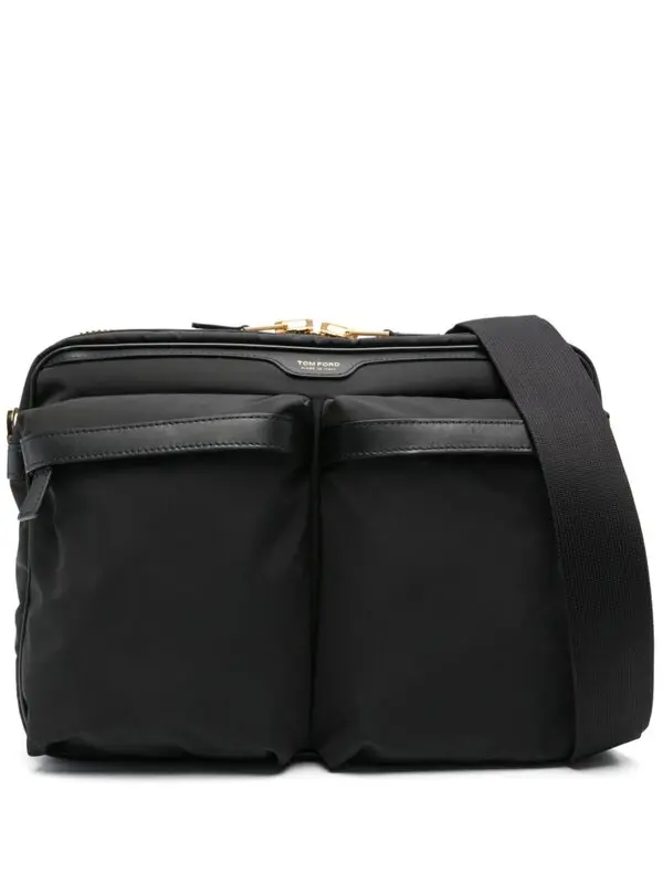 TOM FORD Large Utility Messenger Bag - Black