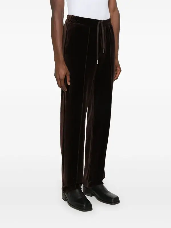 TOM FORD Straight-leg Velour Track Pants