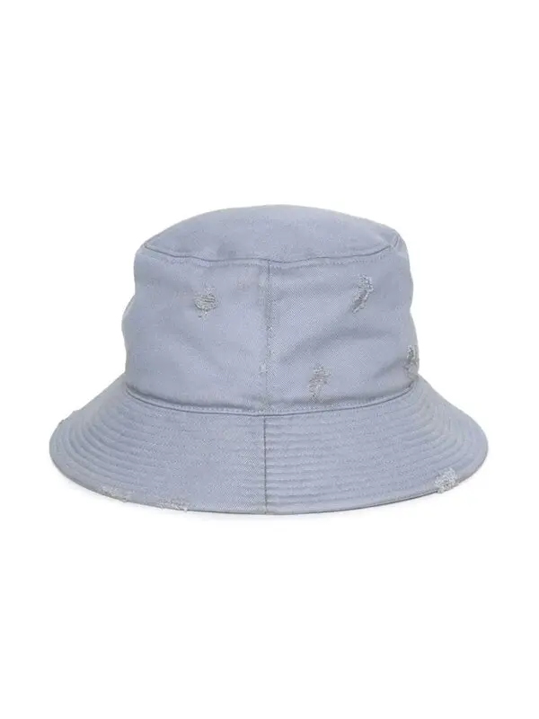 Mihara Yasuhiro Distressed Cotton Bucket Hat