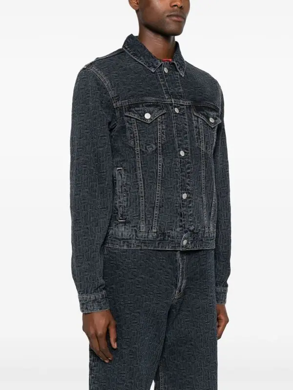 Acne Studios Logo-embossed Denim Jacket
