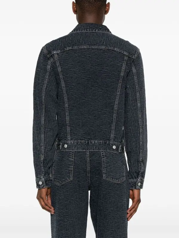 Acne Studios Logo-embossed Denim Jacket