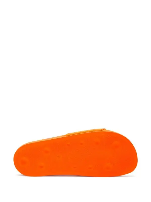 Palm Angels Logo-embossed Slides - Orange