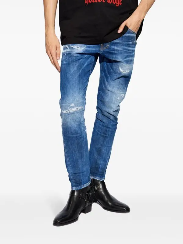 Dsquared2 Sexy Twist Distressed Jeans