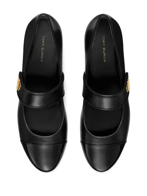Tory Burch 25mm Mary Jane Ballerina - Black