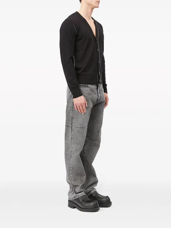 MAISON MARGIELA Single-stitch Fine-knit Cardigan