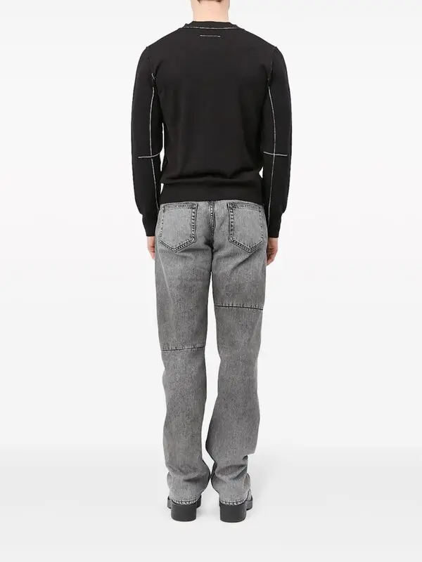 MAISON MARGIELA Single-stitch Fine-knit Cardigan