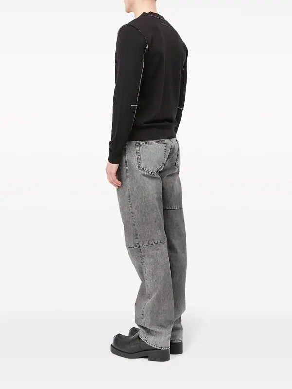 MAISON MARGIELA Single-stitch Fine-knit Cardigan