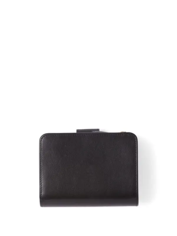 Prada Triangle-logo Leather Bi-fold Wallet